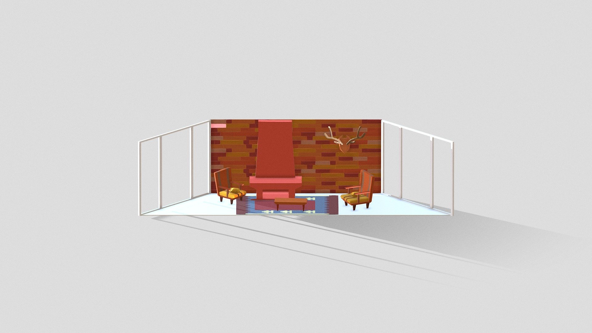Cartoon Studio-A - Download Free 3D model by Turkapp (@canturk974 ...