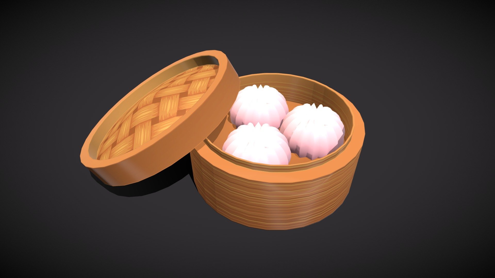 Dim sum - 3D model by Aida Pozo Magraso (@aidapm) [f44f09a] - Sketchfab