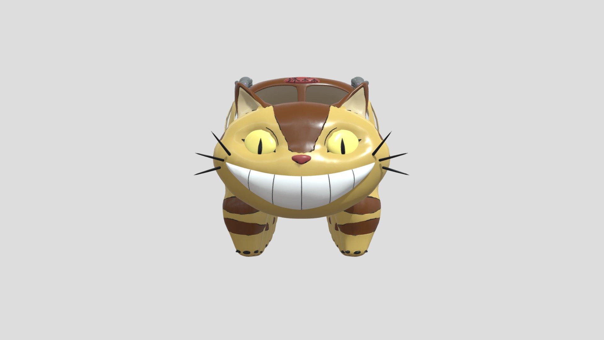 Catbus - 3D model by amsiu [f44f9af] - Sketchfab