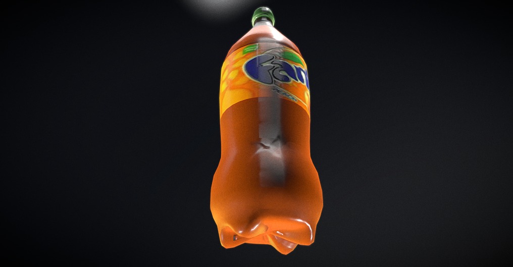 Peach Fanta Sketch - 3D model by BRUTEHERCULES [f4516c3] - Sketchfab