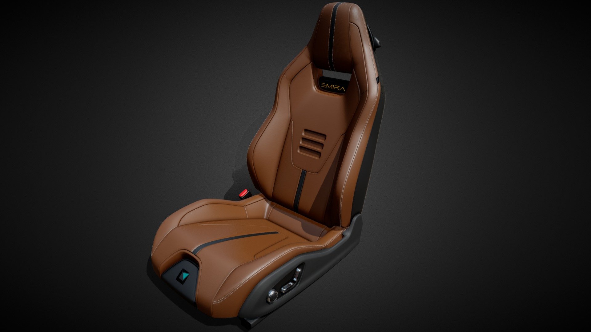 Seat Lotus emira Brown - Buy Royalty Free 3D model by BumpkinCZ ...