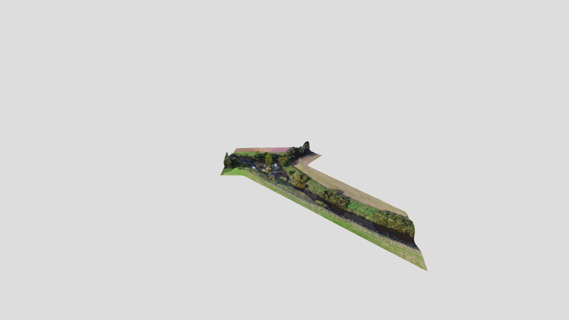 Knowes Weir - 3D model by Commendium (@roowalters) [f45239d] - Sketchfab