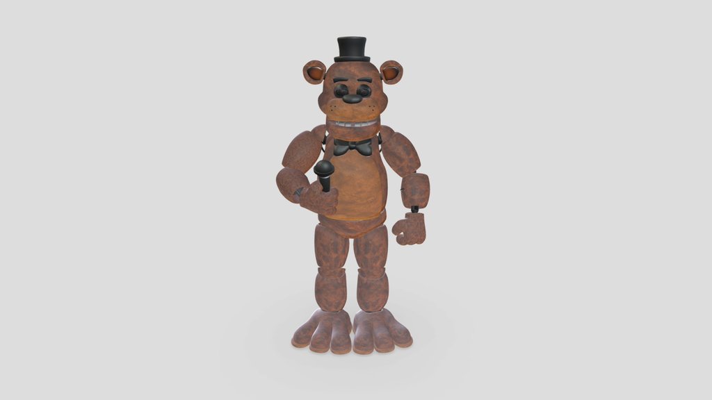 FNAF 1 MODELS - A 3D model collection by TKLOF (@Thekingleftyoffnaf ...