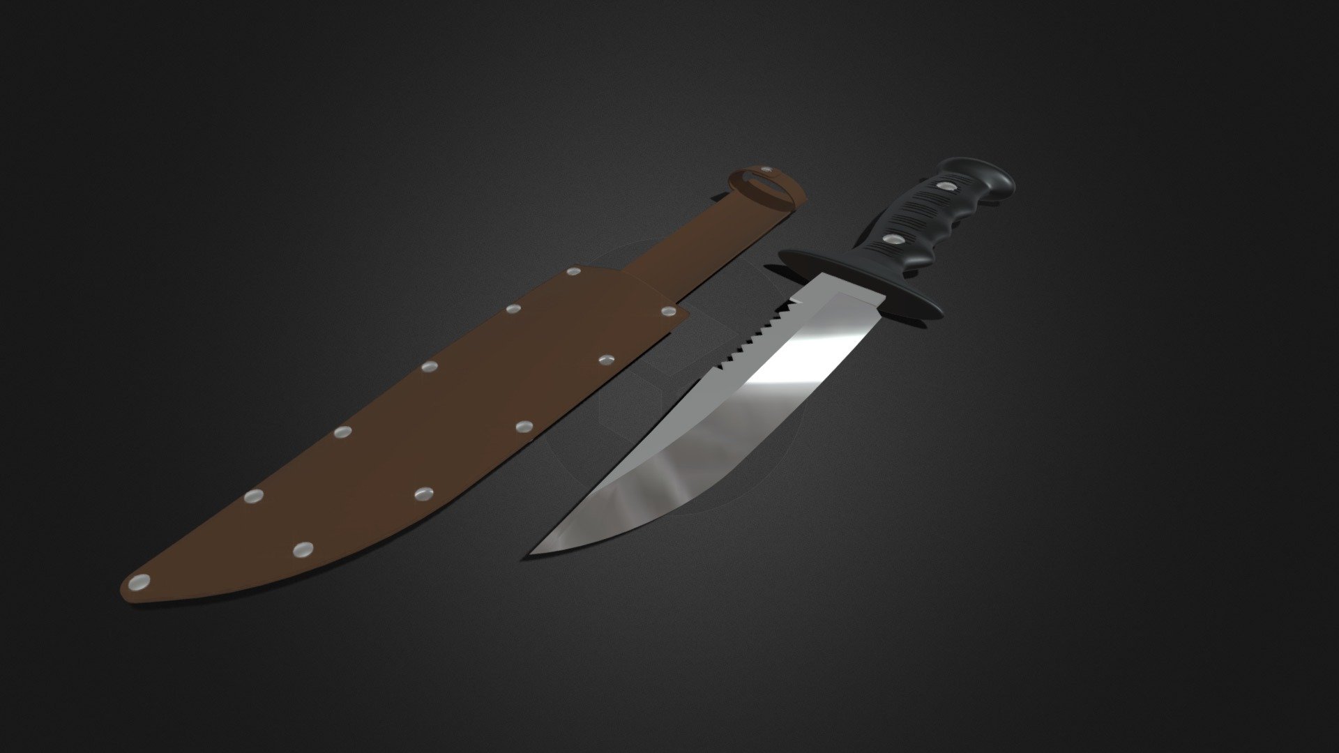 Knife - Download Free 3D model by 3DDomino [f452baa] - Sketchfab