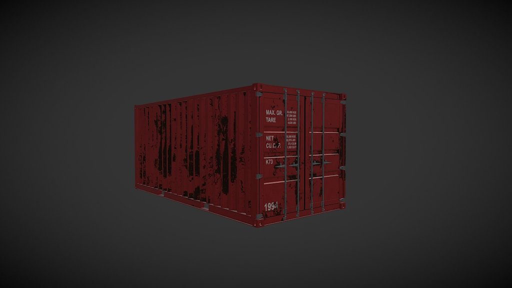 Container - 3D model by K73studio [f452e59] - Sketchfab