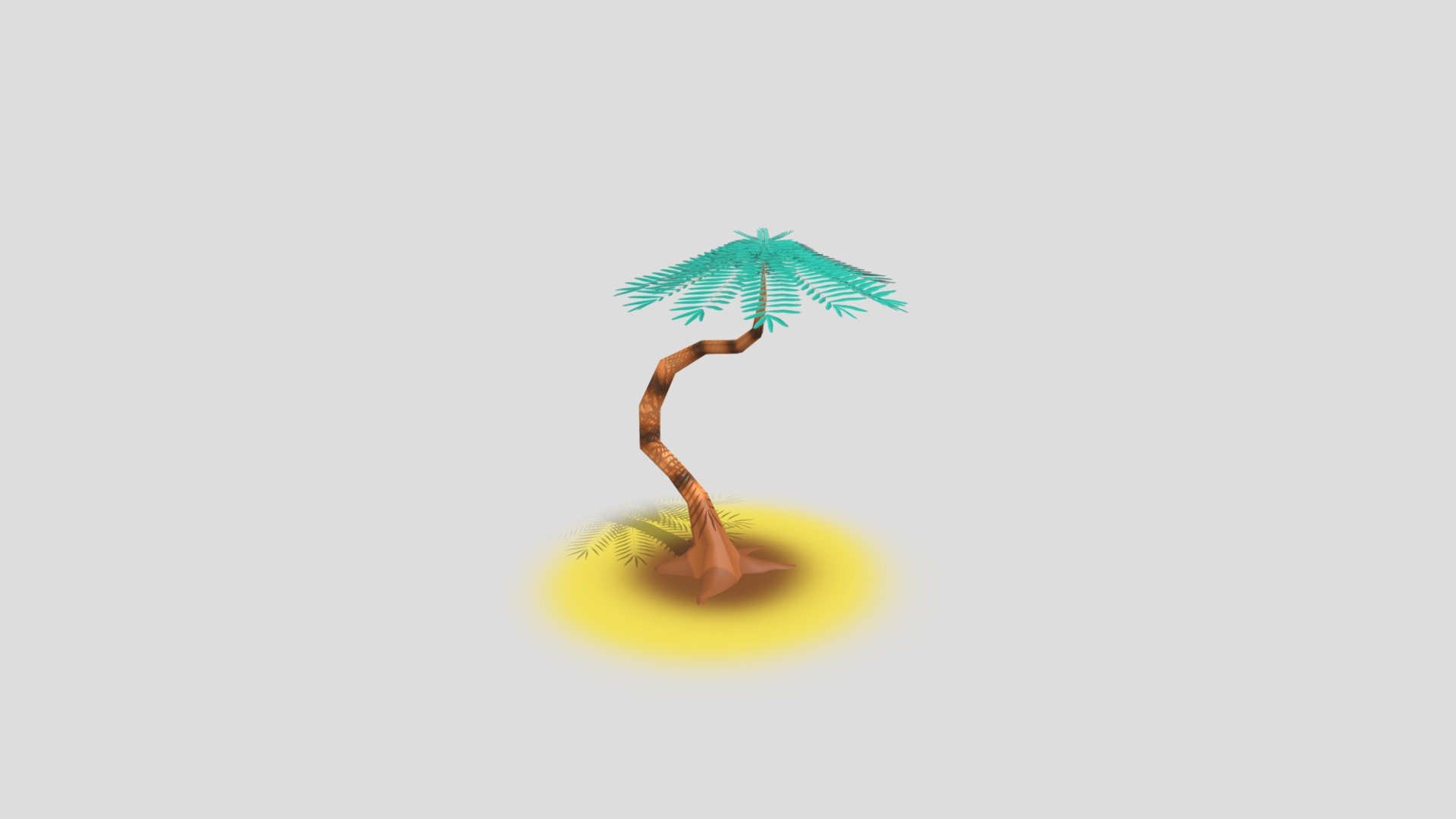 Simple Fantasy Palm Tree - Download Free 3D model by debbyuclan ...