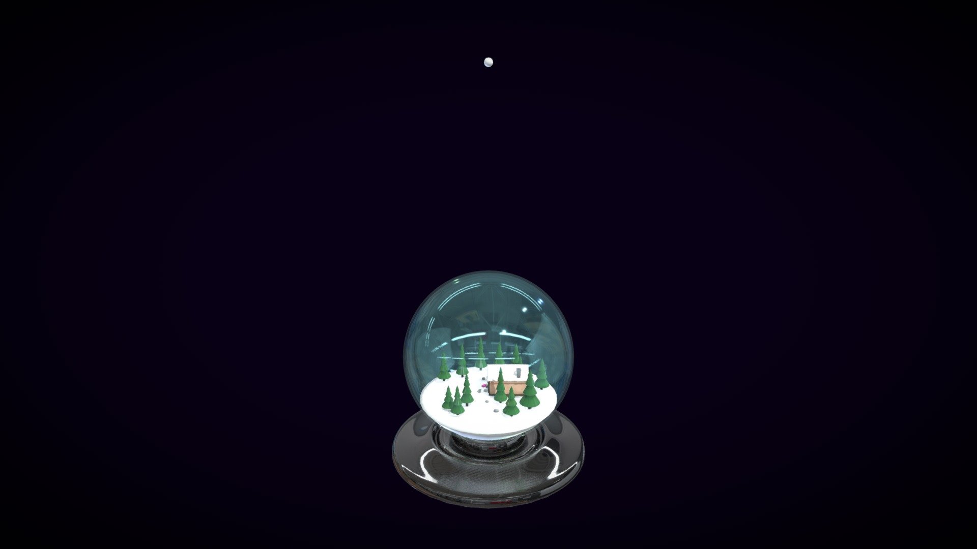 Snow Globe - Download Free 3D model by MartinDL [f4555d5] - Sketchfab