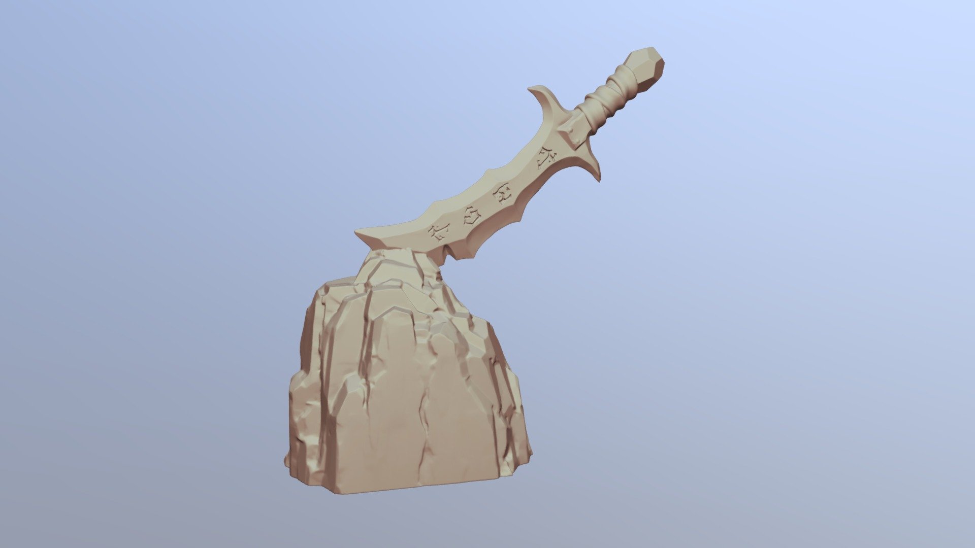 Stylized sword - Download Free 3D model by CarlCreates (@PredTeck ...