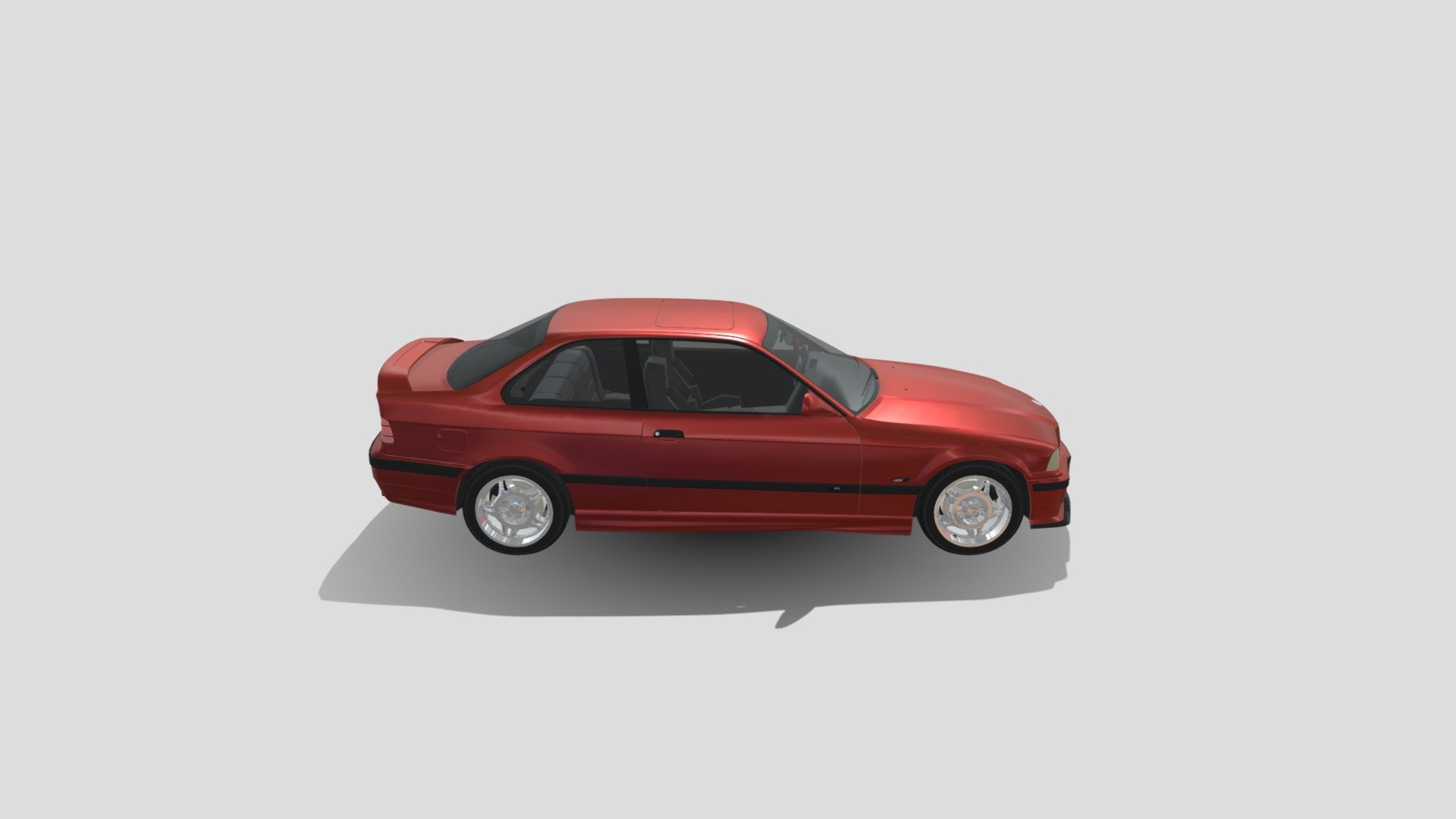 BMW M3 E36 - 3D model by Eamon Beliveau (@EamonBeliveau) [f457b09 ...