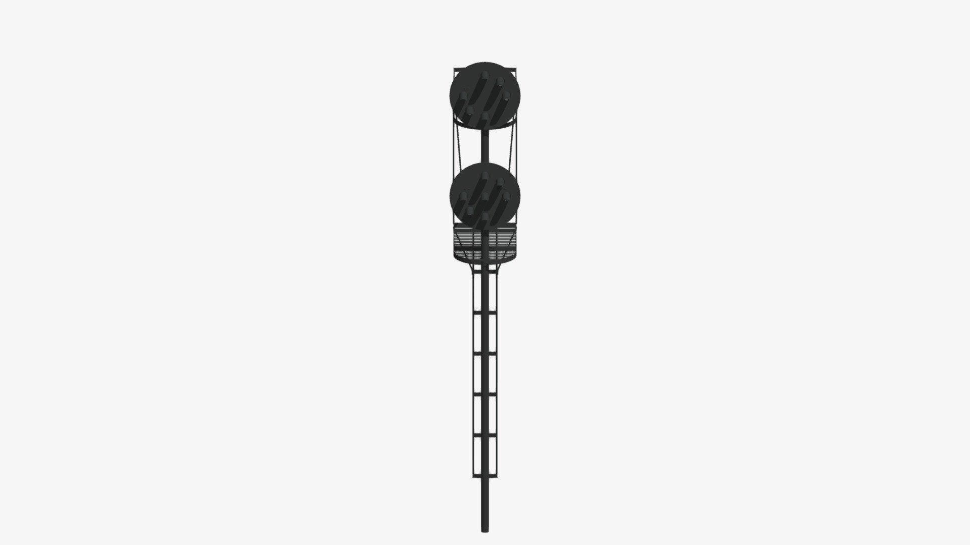 TRAIN SIGNAL - 3D model by TUNAarchitecture [f4584ee] - Sketchfab