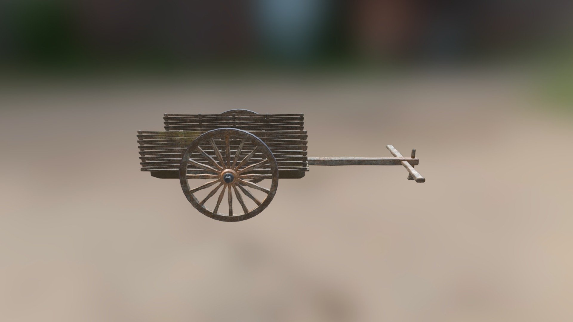 Bullock Cart - Download Free 3D model by locofarm [f45ab87] - Sketchfab