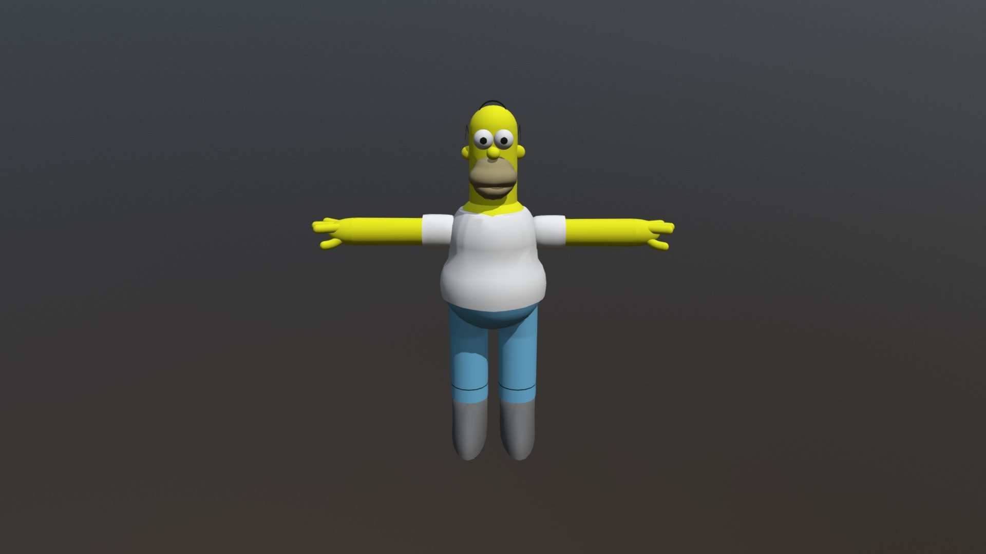 Homer Simpson - 3D model by ajweigand [f45d459] - Sketchfab