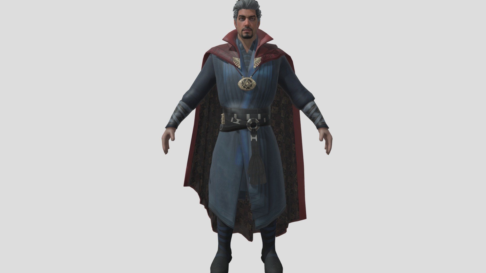 Doctor Strange(Textured)(Rigged) - Download Free 3D model by 3D MODELS ...