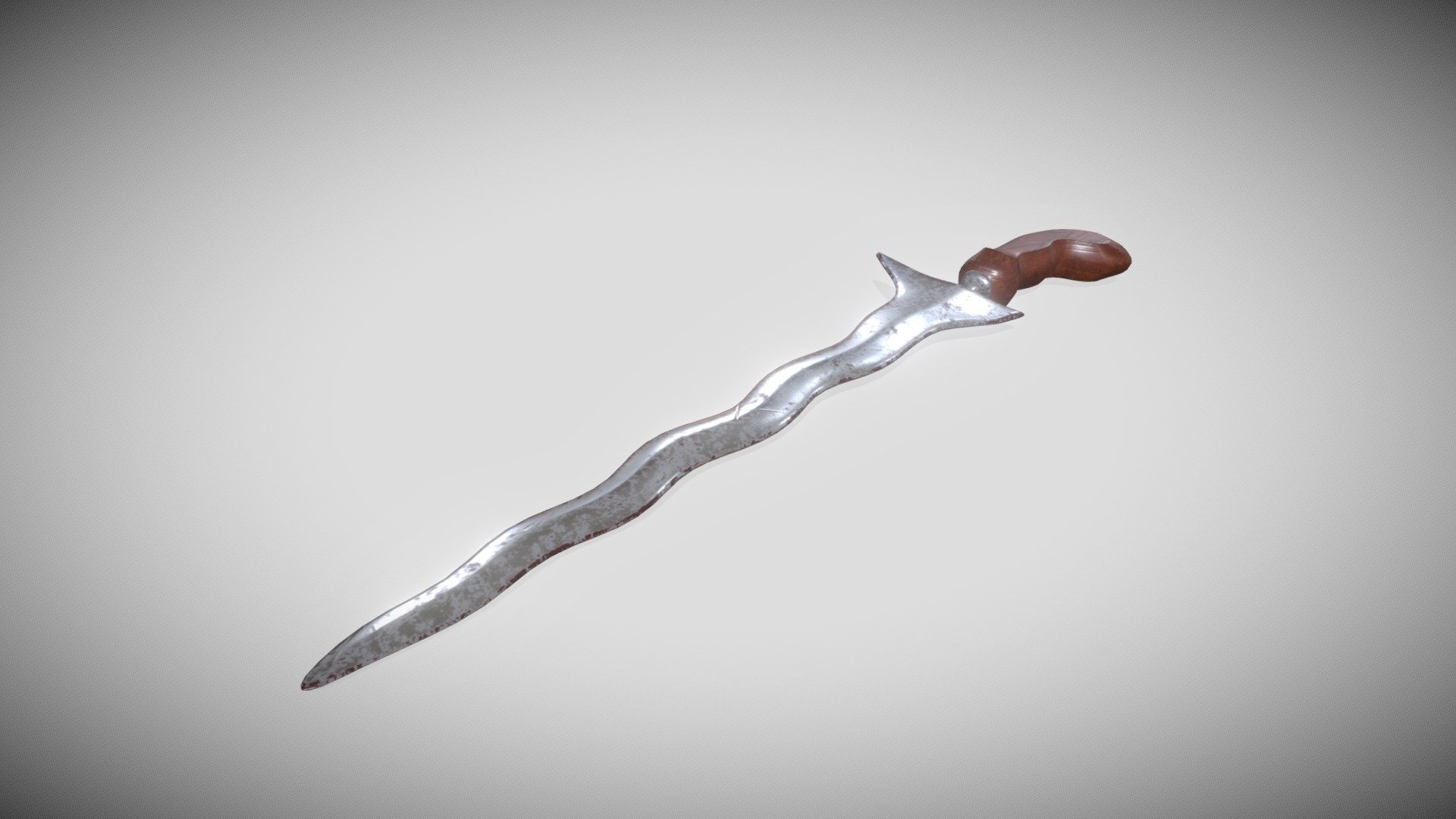 Keris - 3D model by fawzet [f45dafe] - Sketchfab
