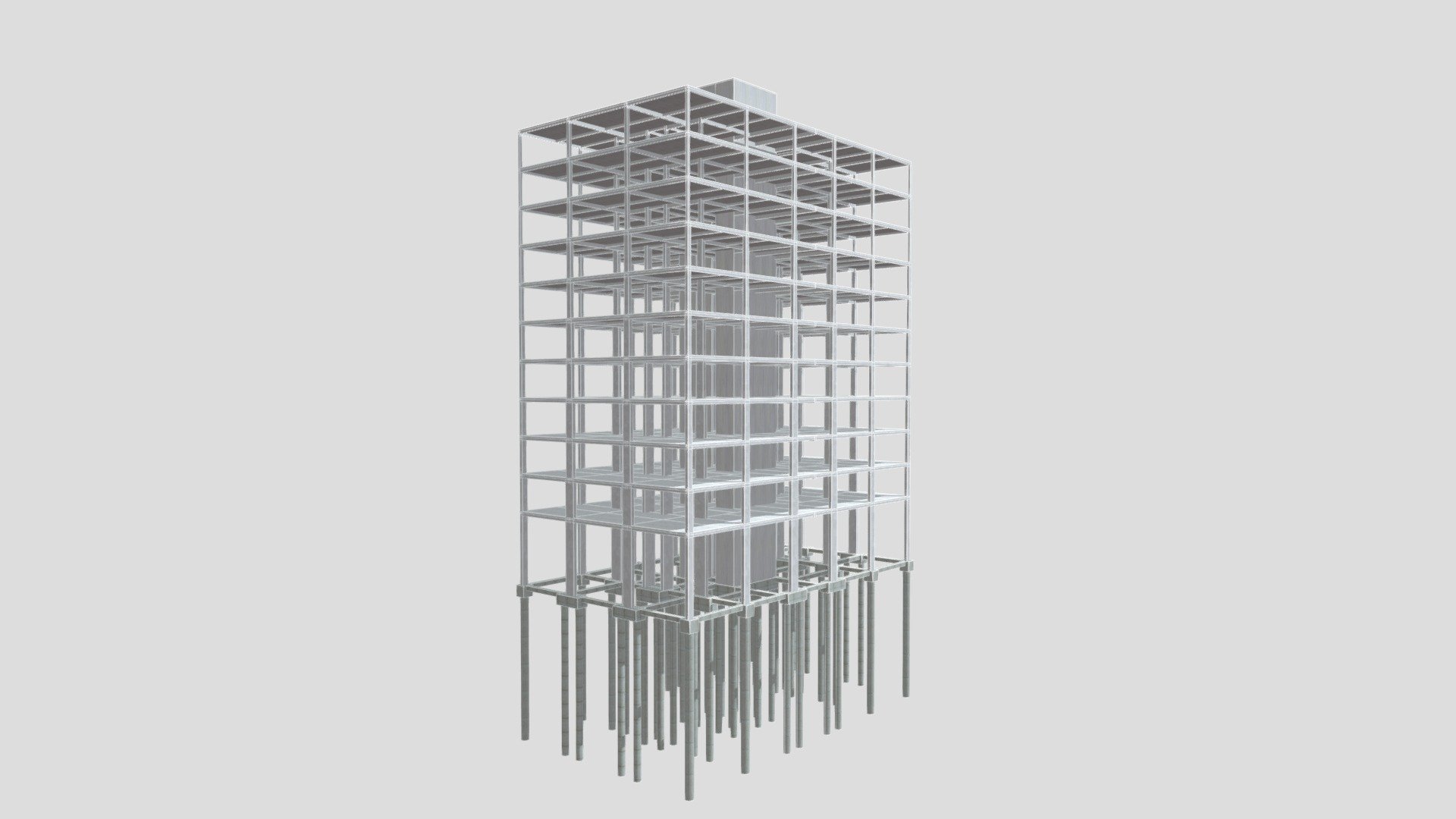 MODELO 3D Estructural - G1 - 3D model by martincnvs [f45dc2a] - Sketchfab