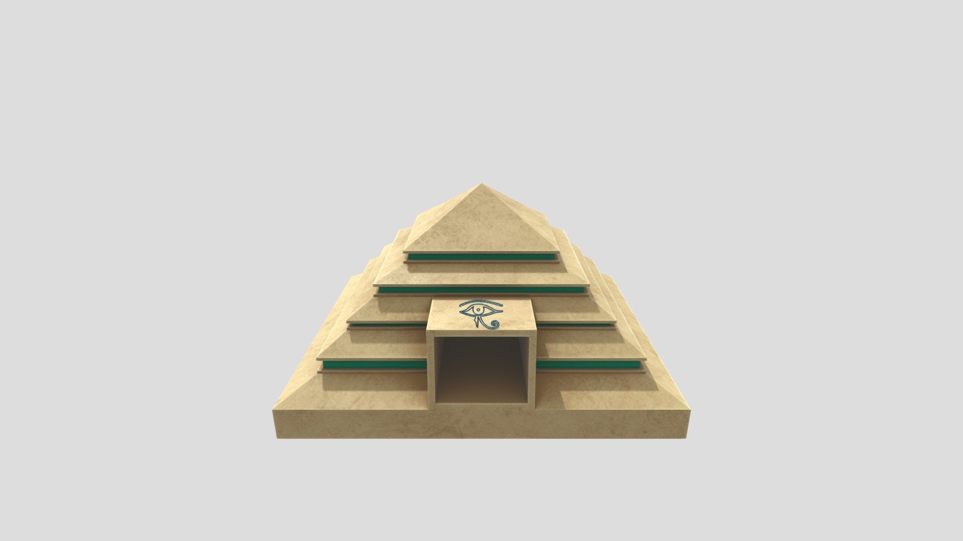 pyramid - 3D model by wedadmohy [f460b94] - Sketchfab