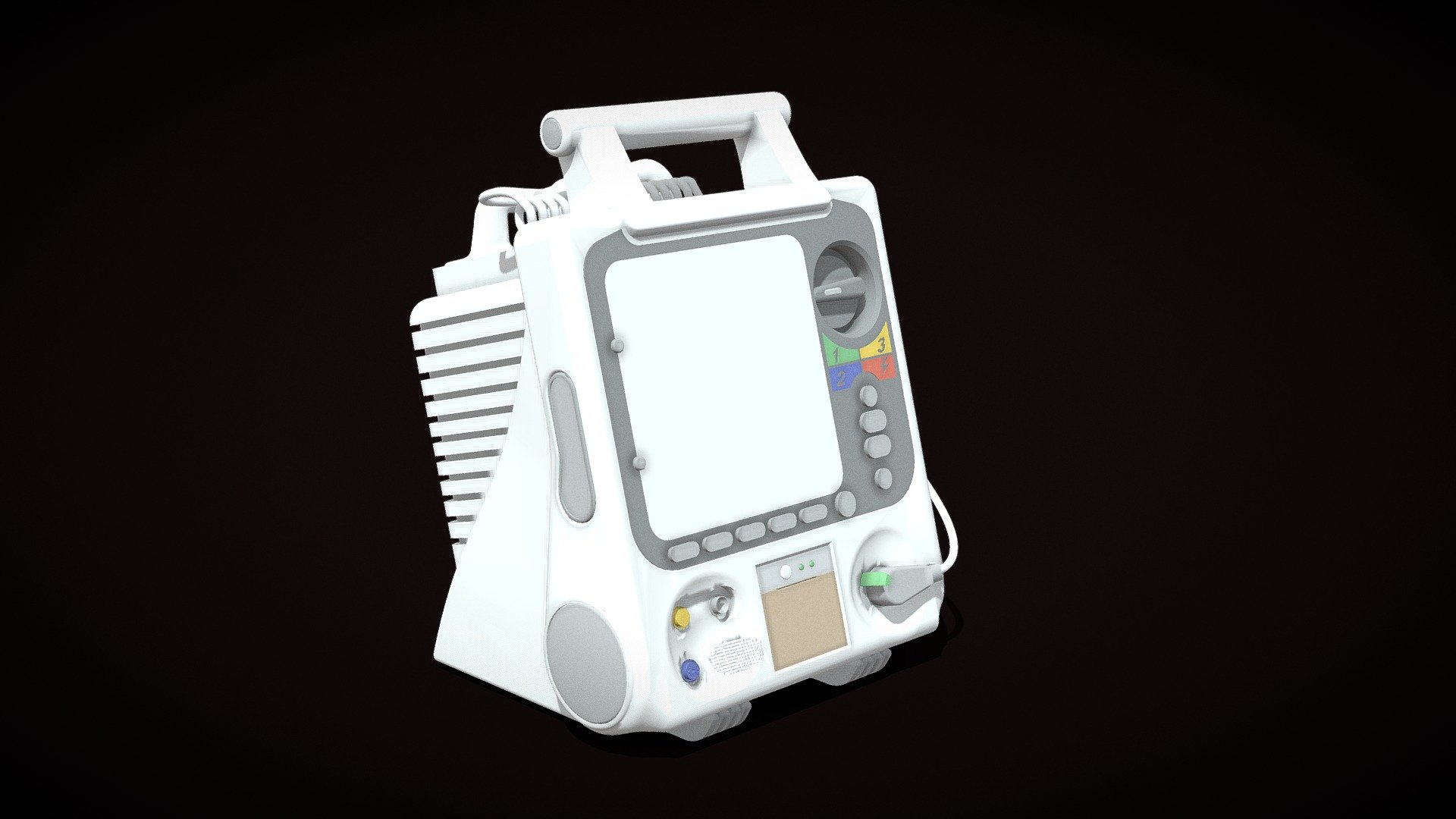 defib - 3D model by 3DJeff [f460dc9] - Sketchfab