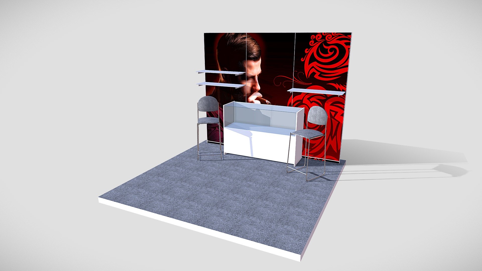 TPE 2020 - Booth - 3D model by AGS Expo Services (@AGS-EXPO) [f461716 ...
