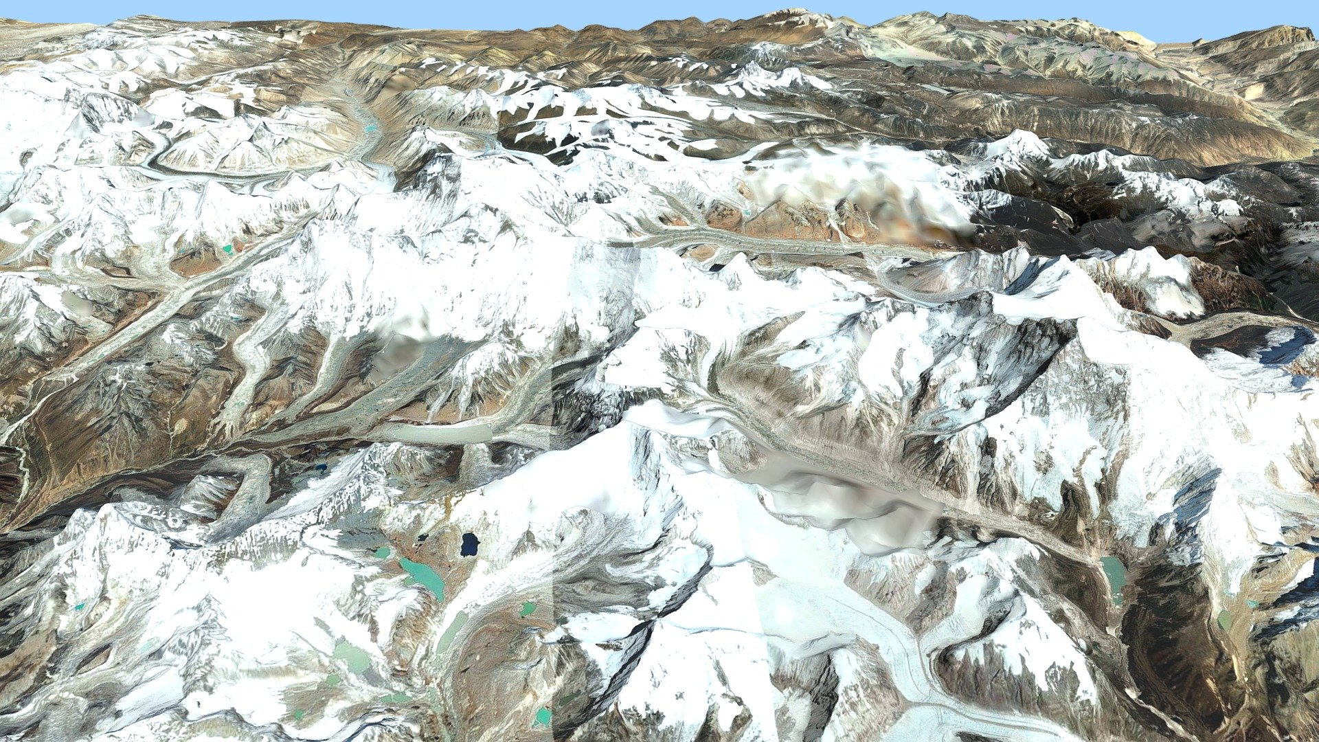 MOUNT EVEREST - HIMALAYAS - 3D model by LibanCiel [f461915] - Sketchfab