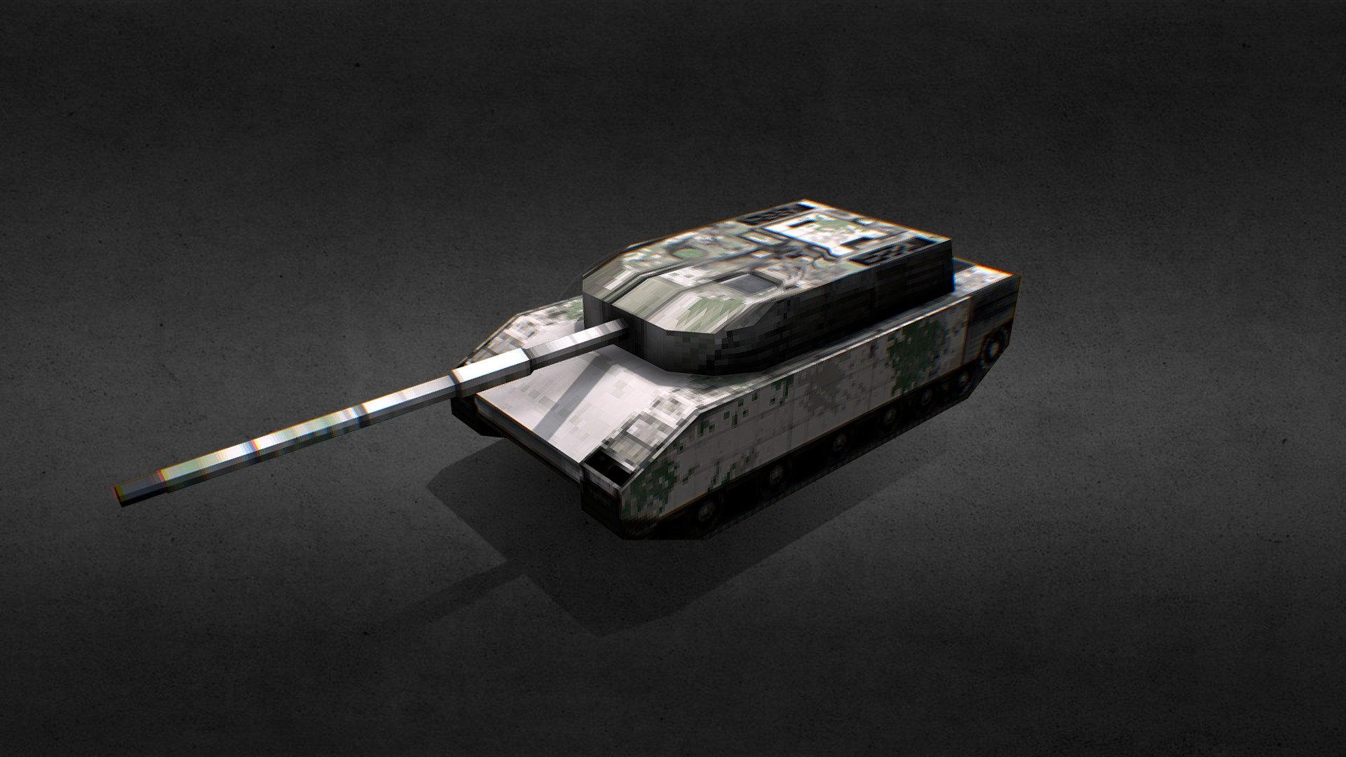 PS1 Tank 2 - Download Free 3D model by RetroDesignHive (@RDDev ...