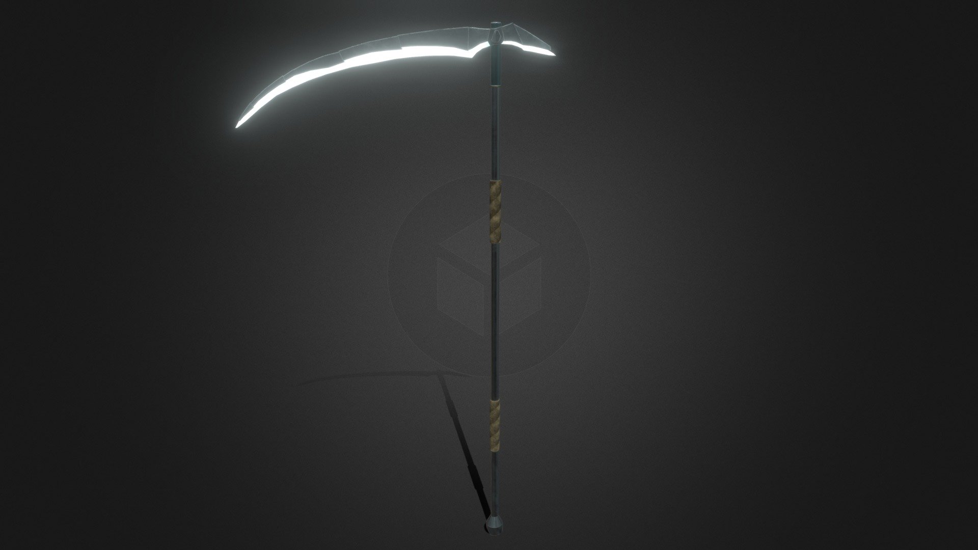Glowing Scythe - Download Free 3D model by RBG_illustrations [f461e45 ...