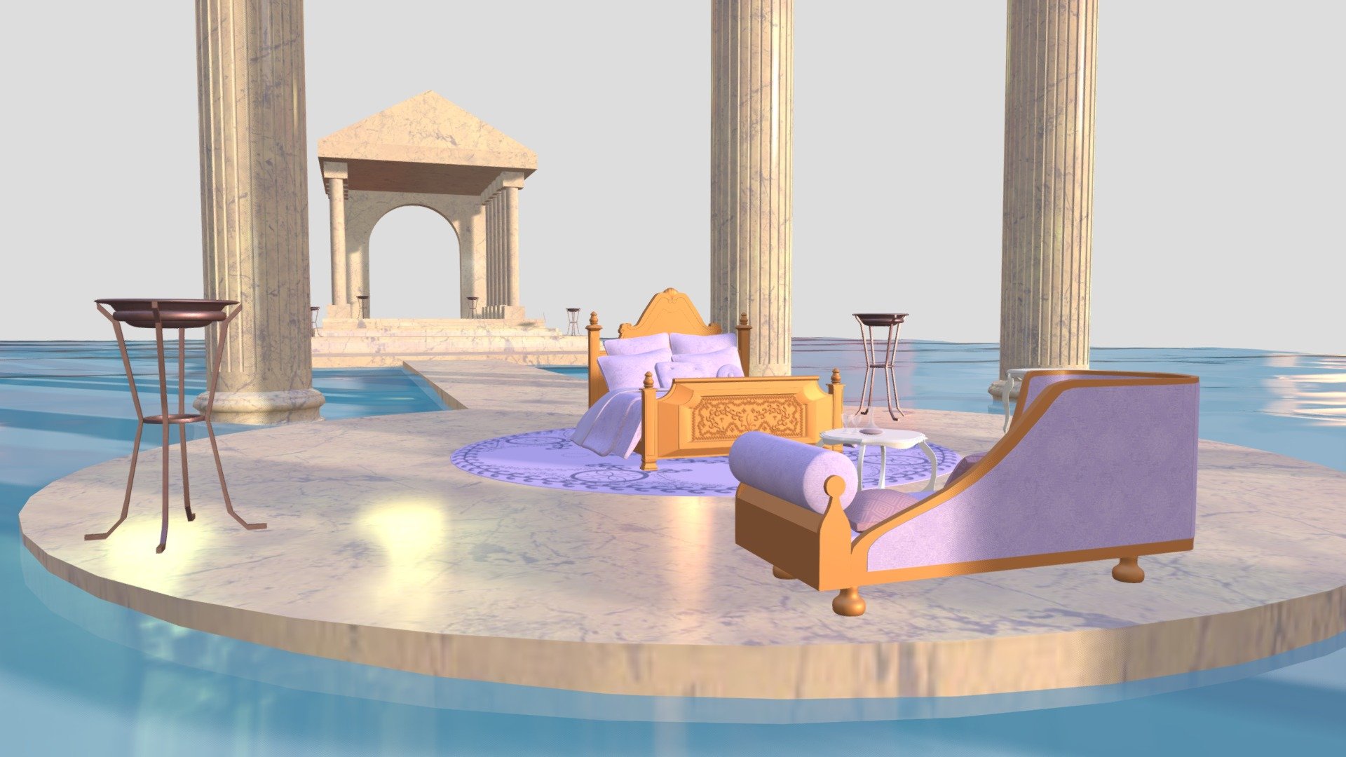 Olympus room - 3D model by Dean_rho [f464cb5] - Sketchfab