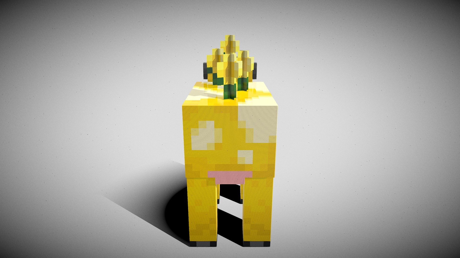 moobloom minecraft - 3D model by LBstudio [f46551f] - Sketchfab