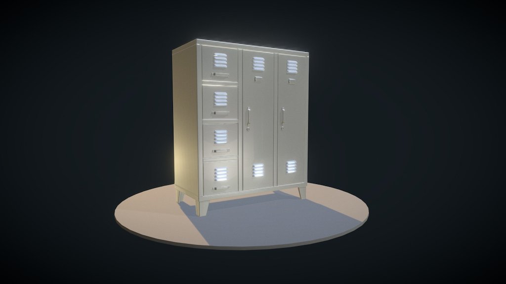 Steel Closet [WIP] - 3D model by Antoine Bassin (@antoinebassin ...