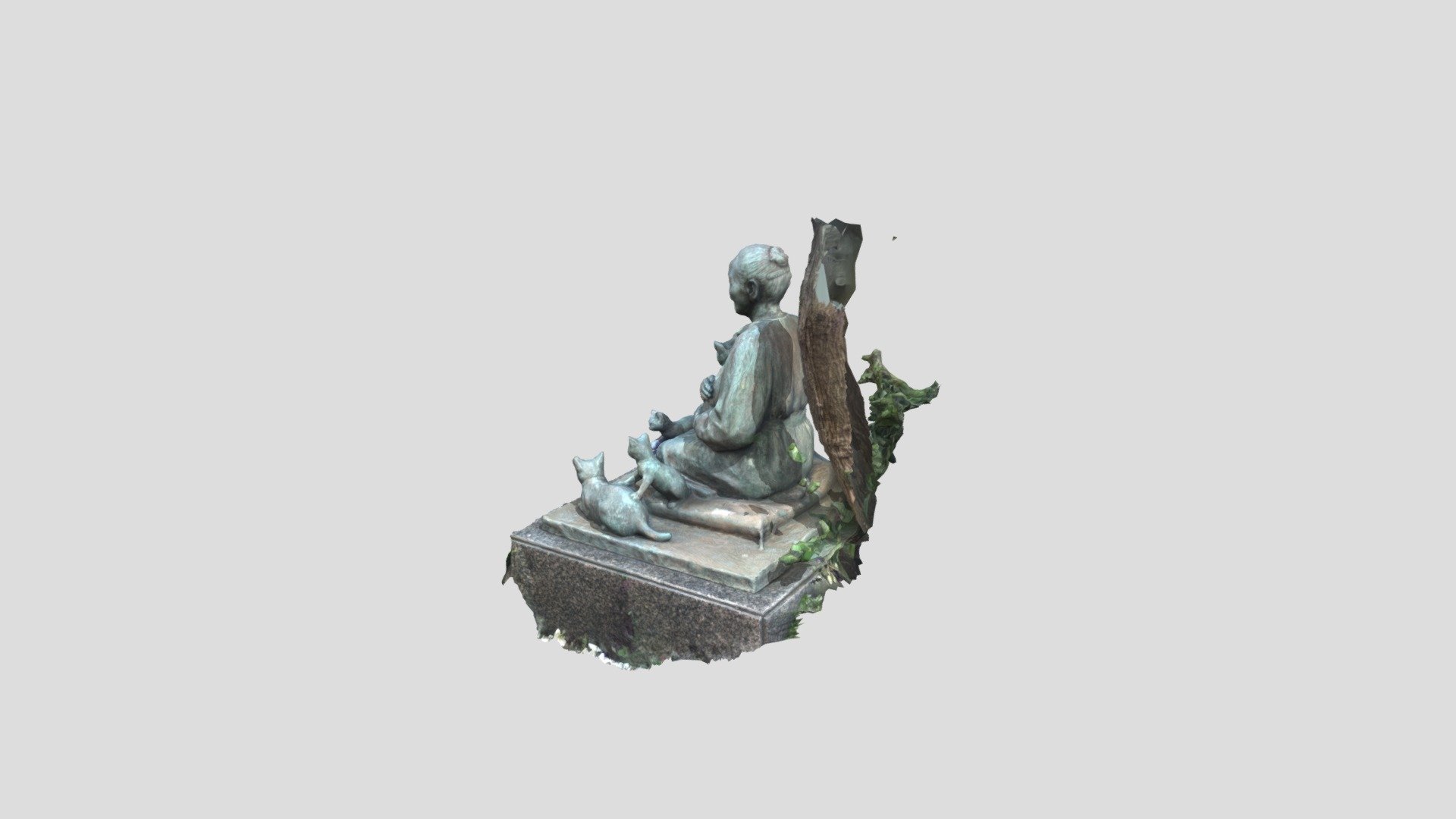 Ebisu statue - 3D model by widar scan (@widar) [f46a8e9] - Sketchfab