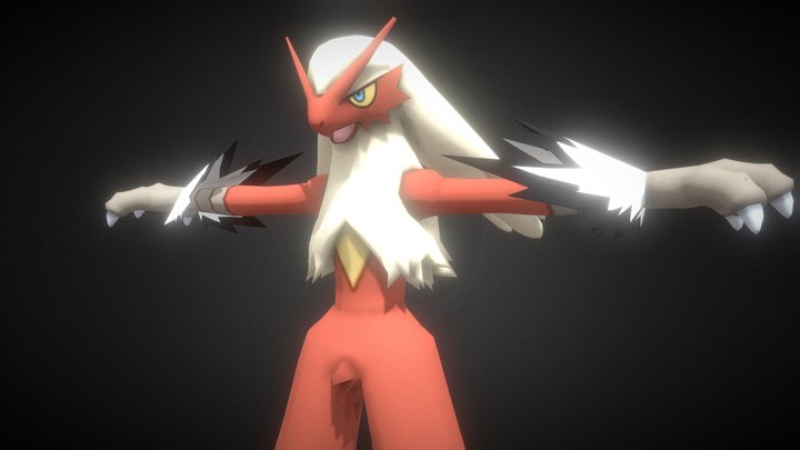 Blaziken 3D models - Sketchfab