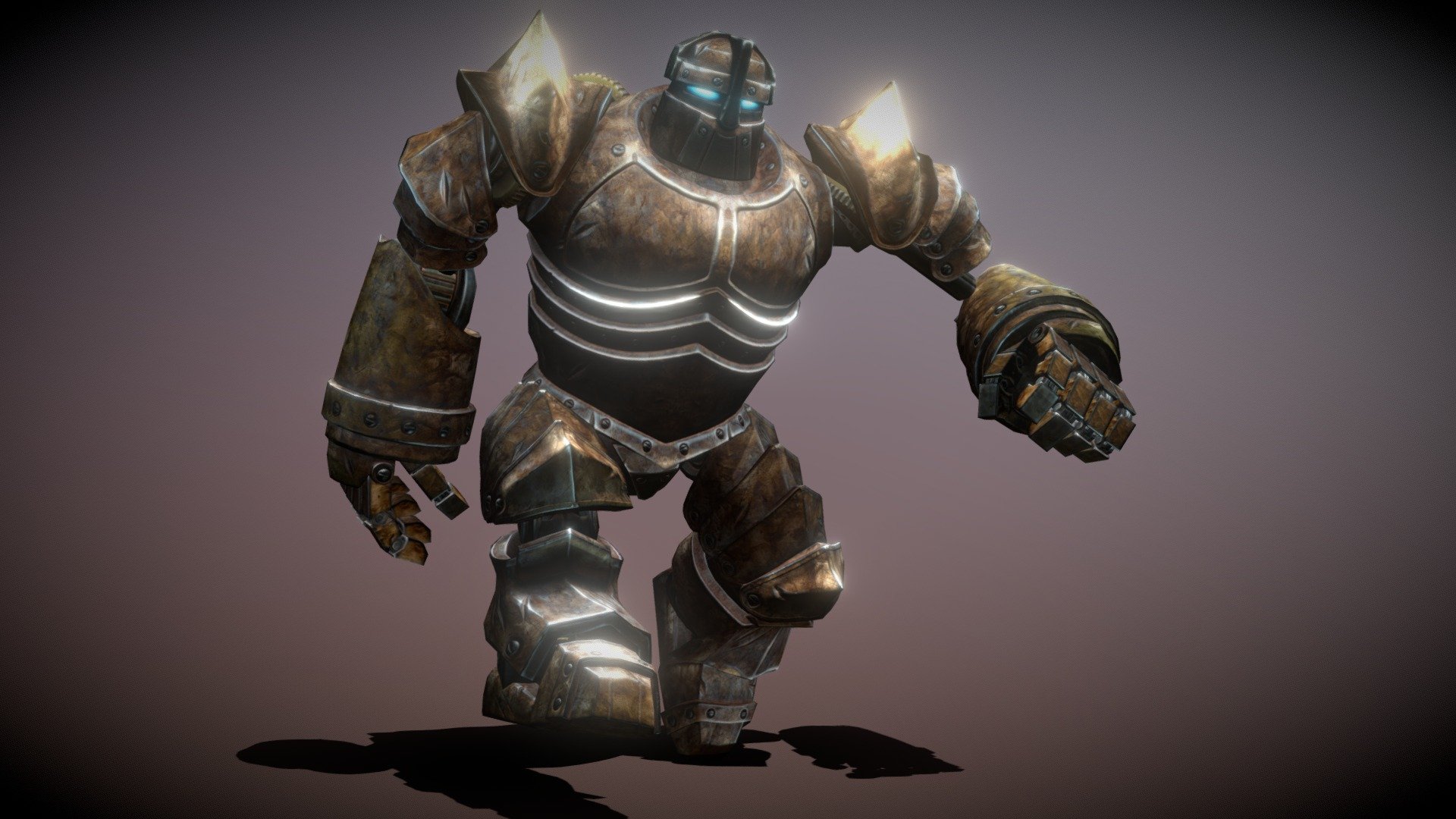 3DRT - Battle golem - Buy Royalty Free 3D model by 3DRT.com [f46d4b7 ...