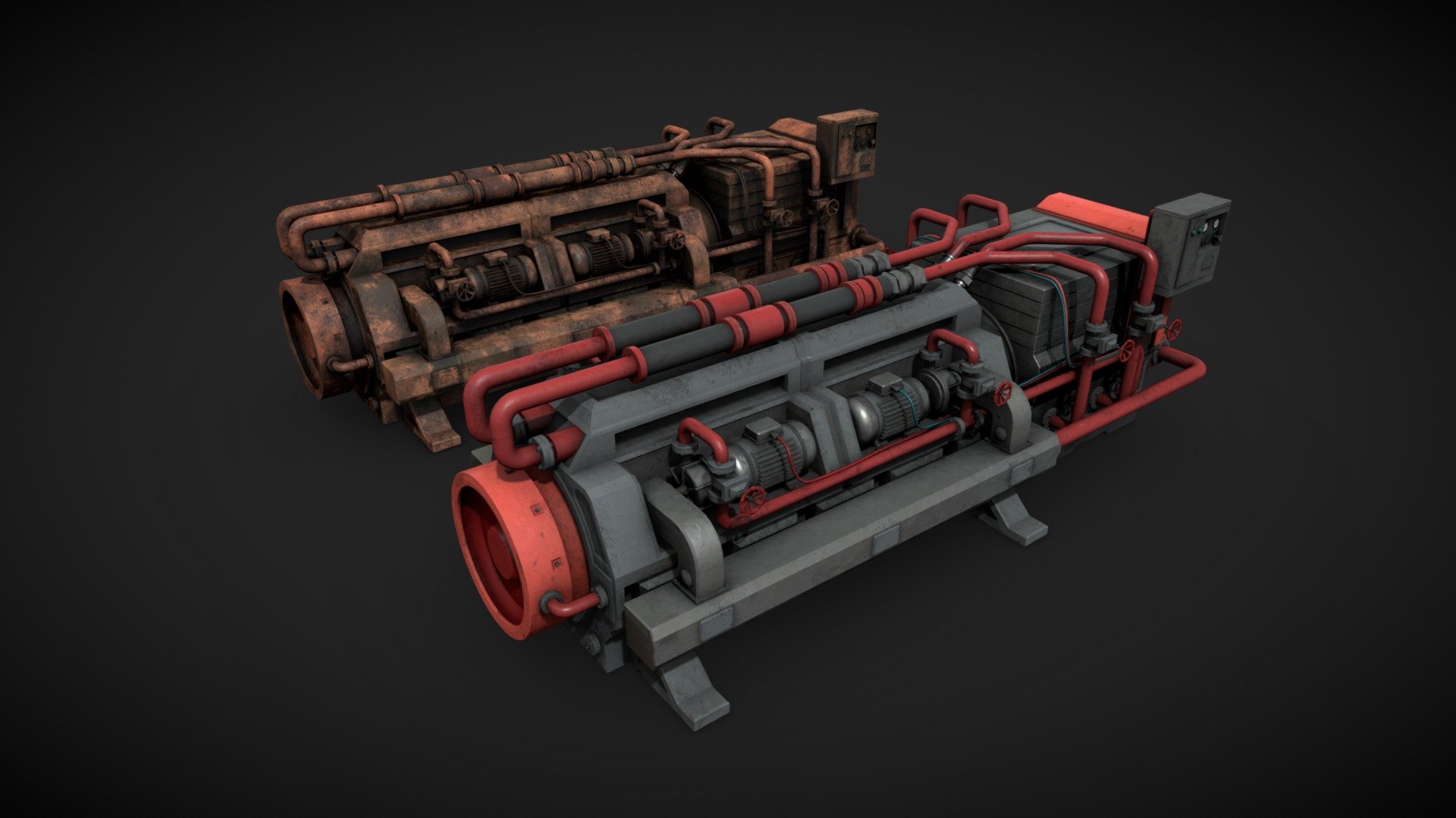 Machinery device - Buy Royalty Free 3D model by maxpsr [f46defd ...