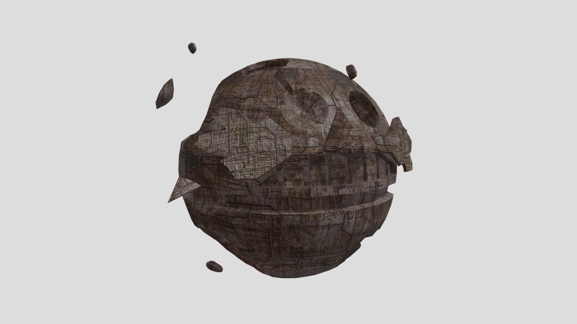 sonic-rangers-destroyed-death-egg - Download Free 3D model by 🌌 ...