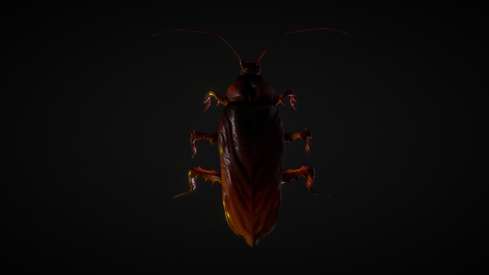 Cockroach - Download Free 3D model by daydev [f46e0f9] - Sketchfab