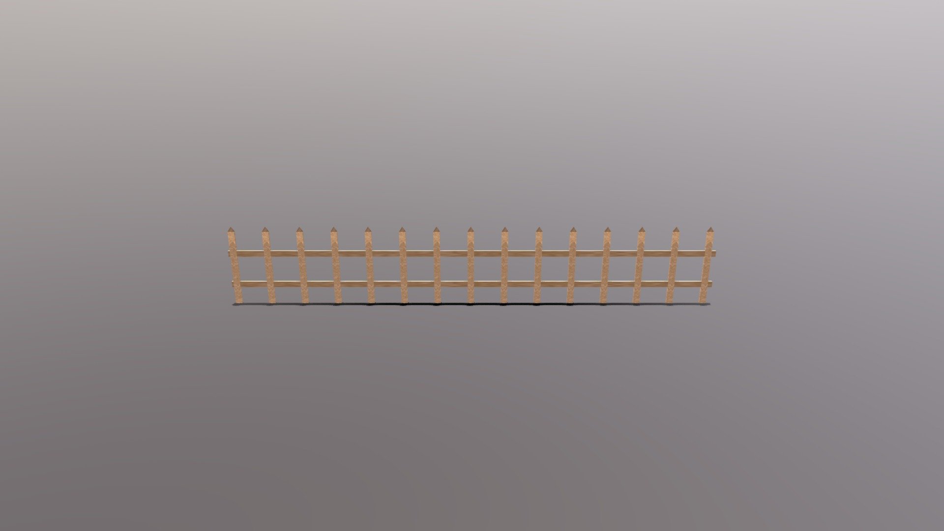 Wood Fence 🌳 - Download Free 3D model by Tarun Curves (@atr3dmodles ...