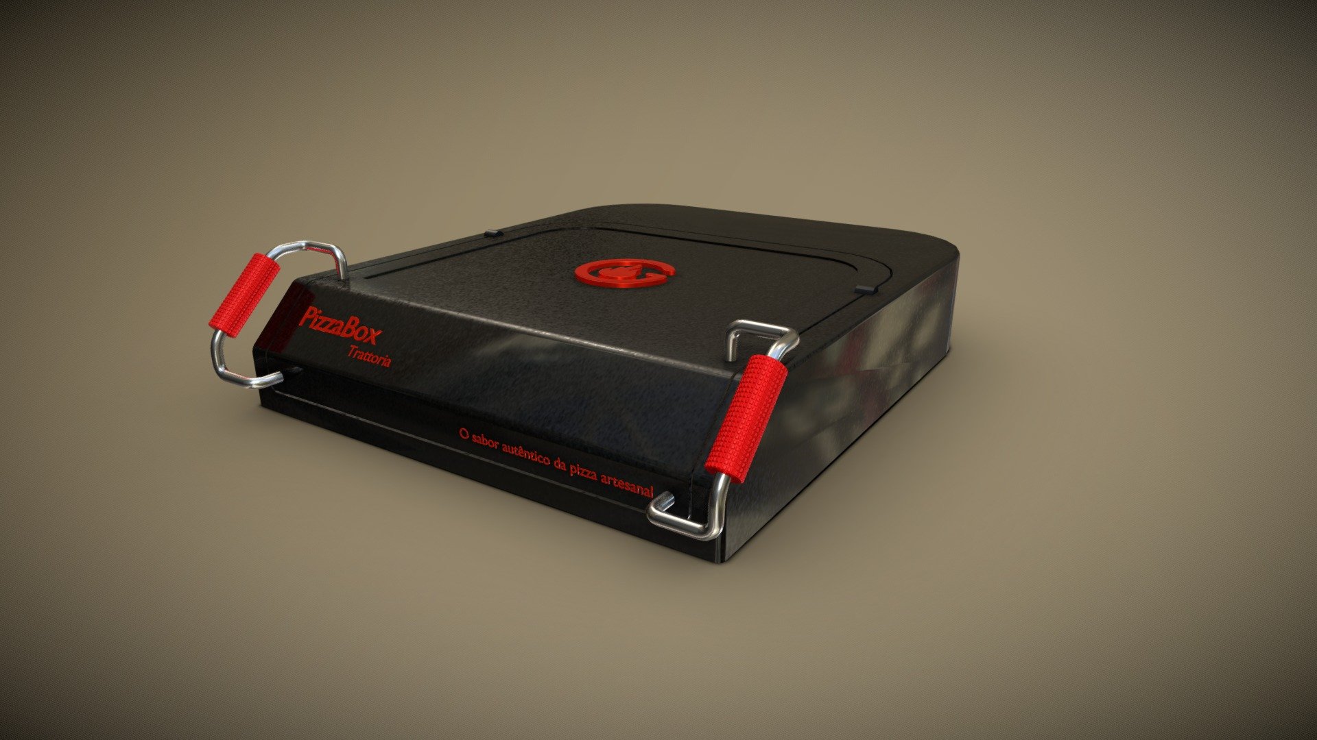 Pizza Box Trattoria - 3D model by codigo3d [f4706c1] - Sketchfab