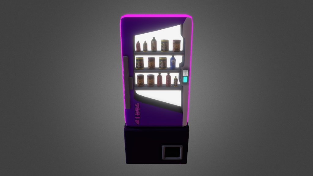 Drink Machine - 3D model by Luke (@tagadark) [f4737ec] - Sketchfab