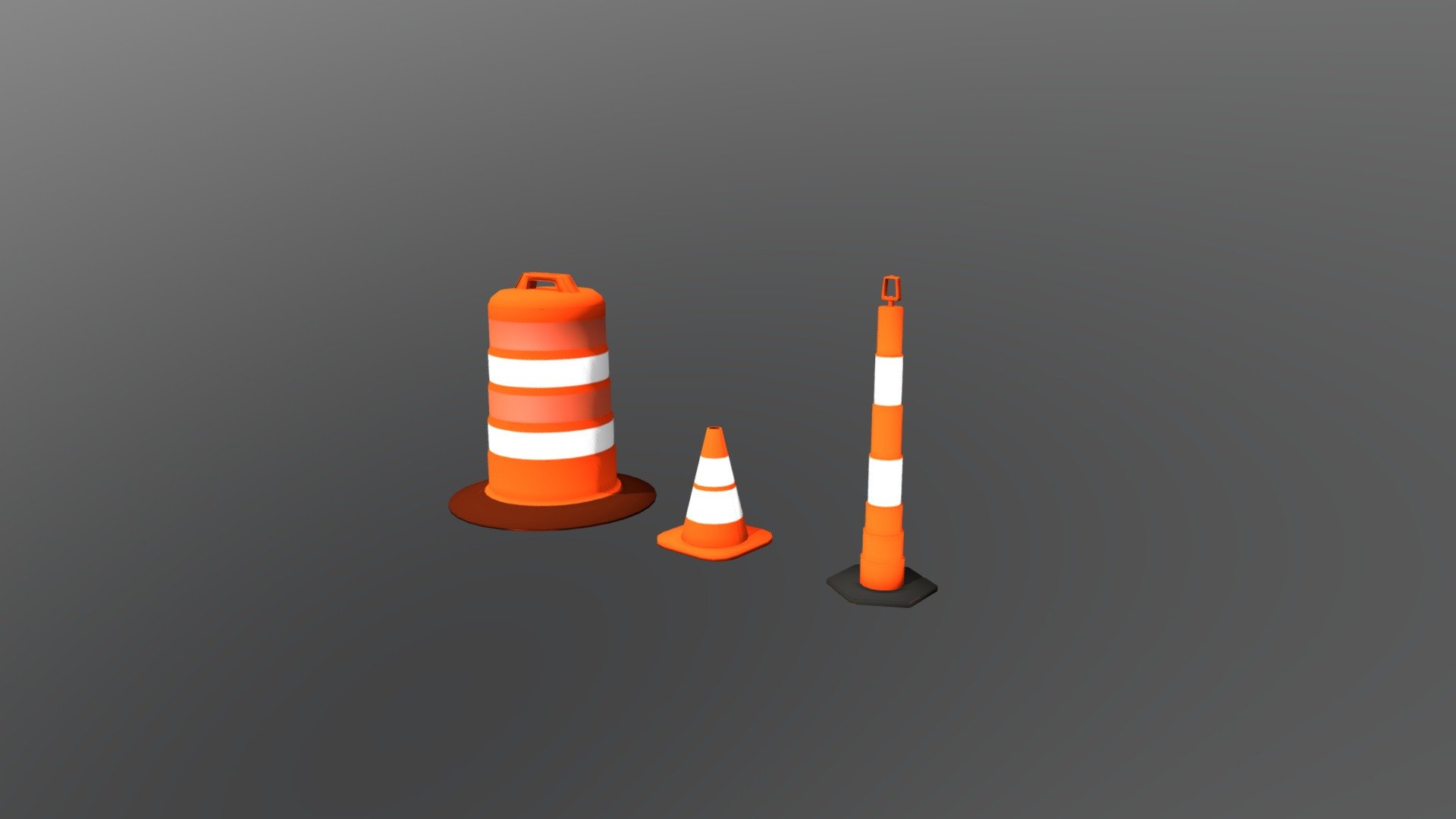 Traffic Cone - 3D model by JamieFish [f475a56] - Sketchfab