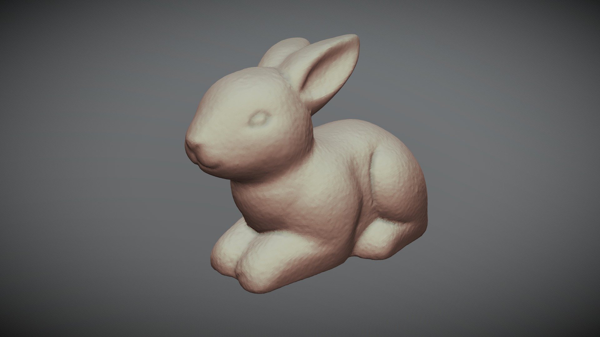 3D Scanned Bunny Statue / Revopoint Mini - 3D model by Andrew Sink ...