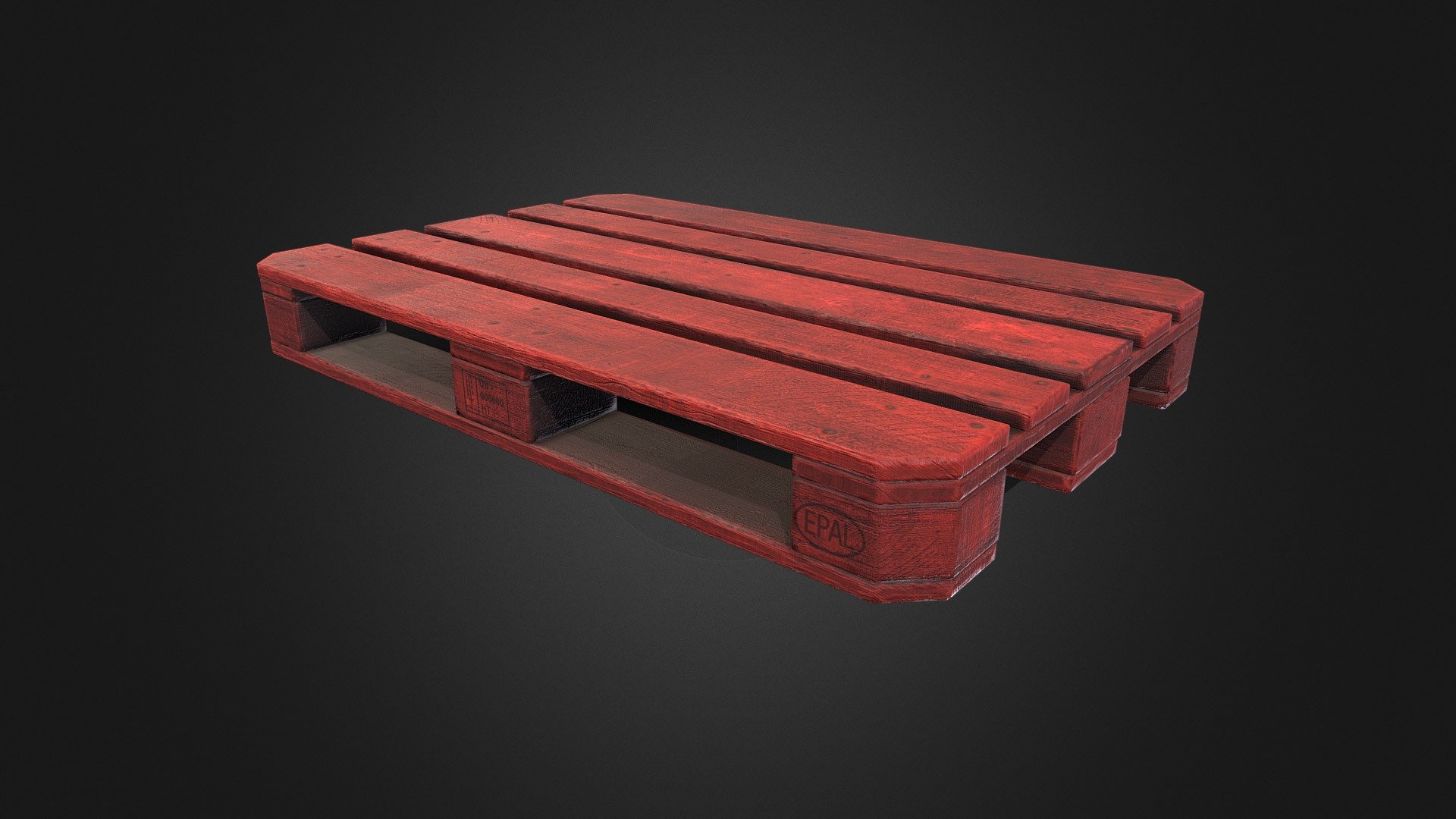 Europalet Red - Buy Royalty Free 3D model by polbrainstorm [f475f0e ...