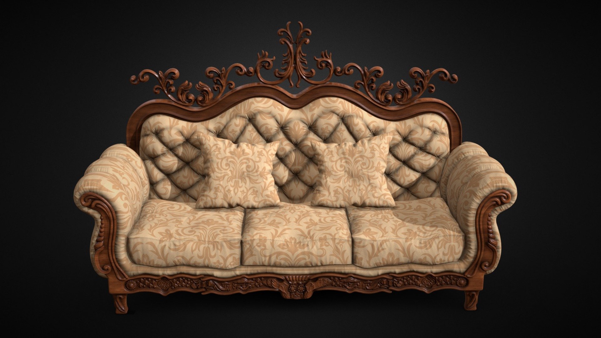 Sofa - Download Free 3D model by Vladislav (@mekoy) [f476718] - Sketchfab
