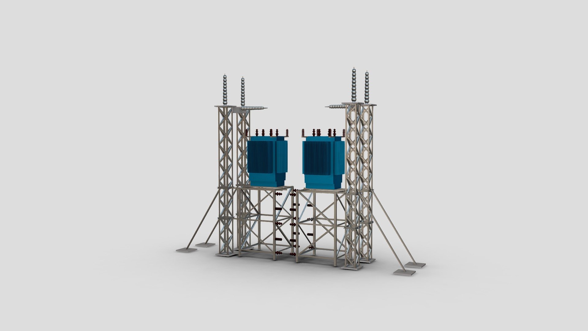 electric grid - Download Free 3D model by chappu [f476d23] - Sketchfab