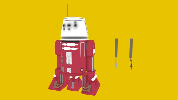 Astromech 3D models - Sketchfab