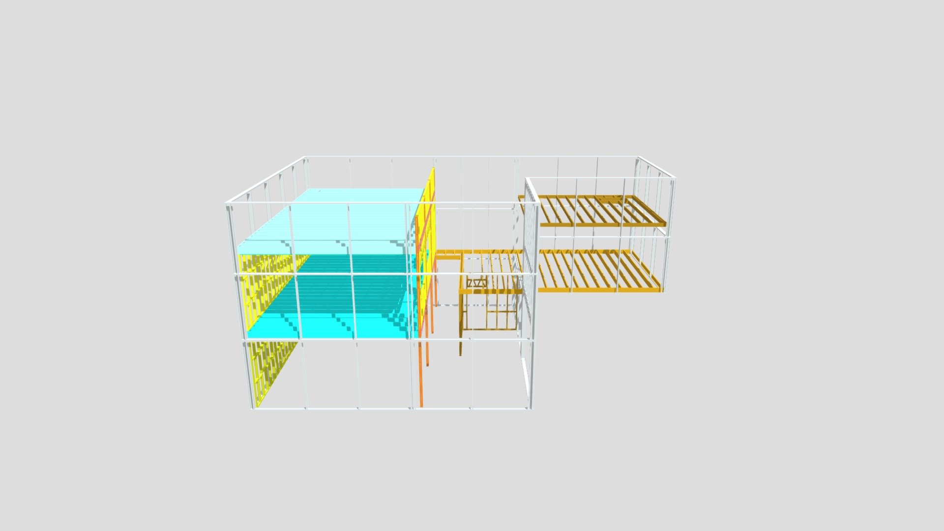 Fliight Technologies 3D Mezzanine Model - Download Free 3D model by ...