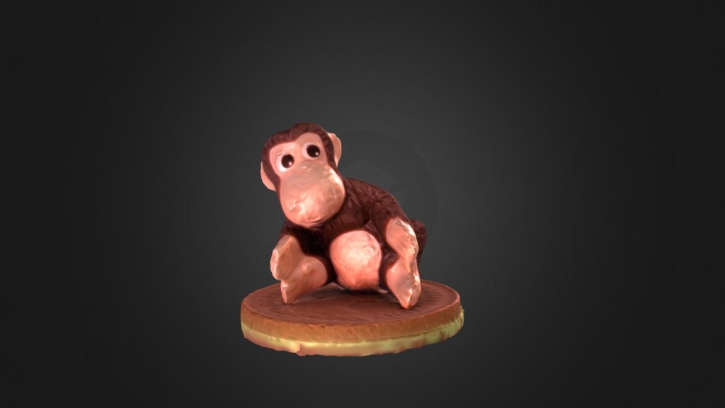 Monkey scan with improvements - Download Free 3D model by gooseman ...