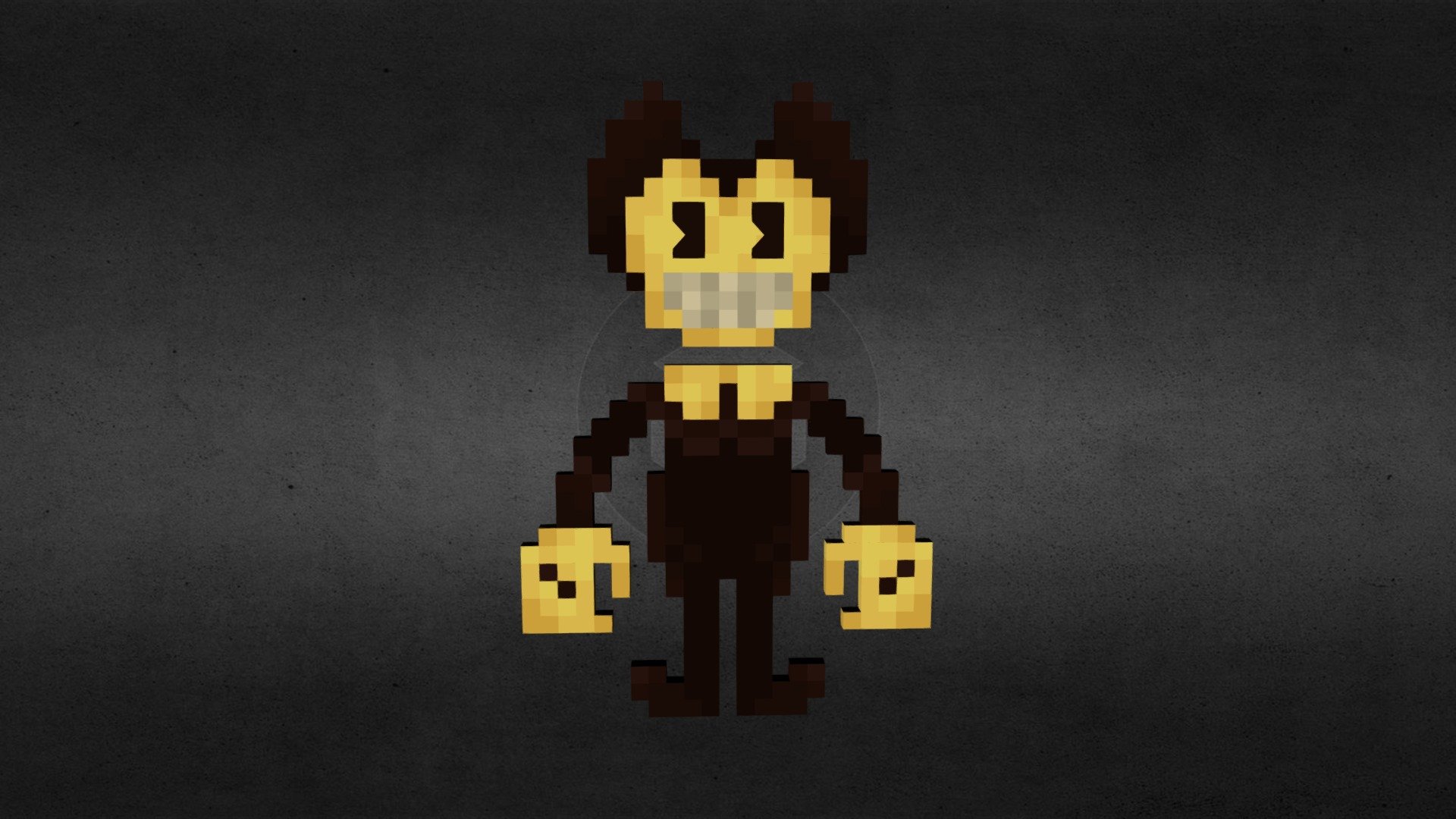 Bendy Cutout (Стенд Бенди) - 3D model by RomanSoulja [f478d8f] - Sketchfab