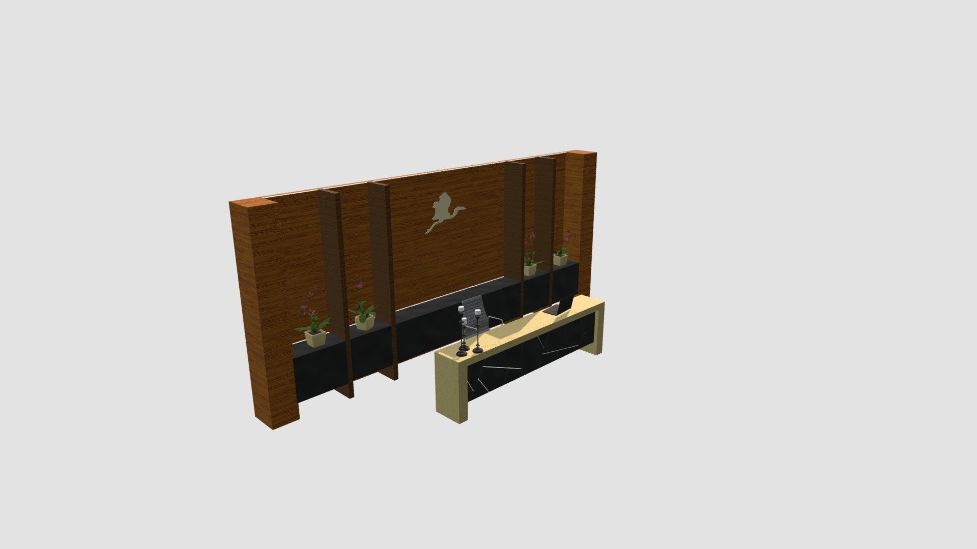 reception - Buy Royalty Free 3D model by Evermotion [f47941a ...