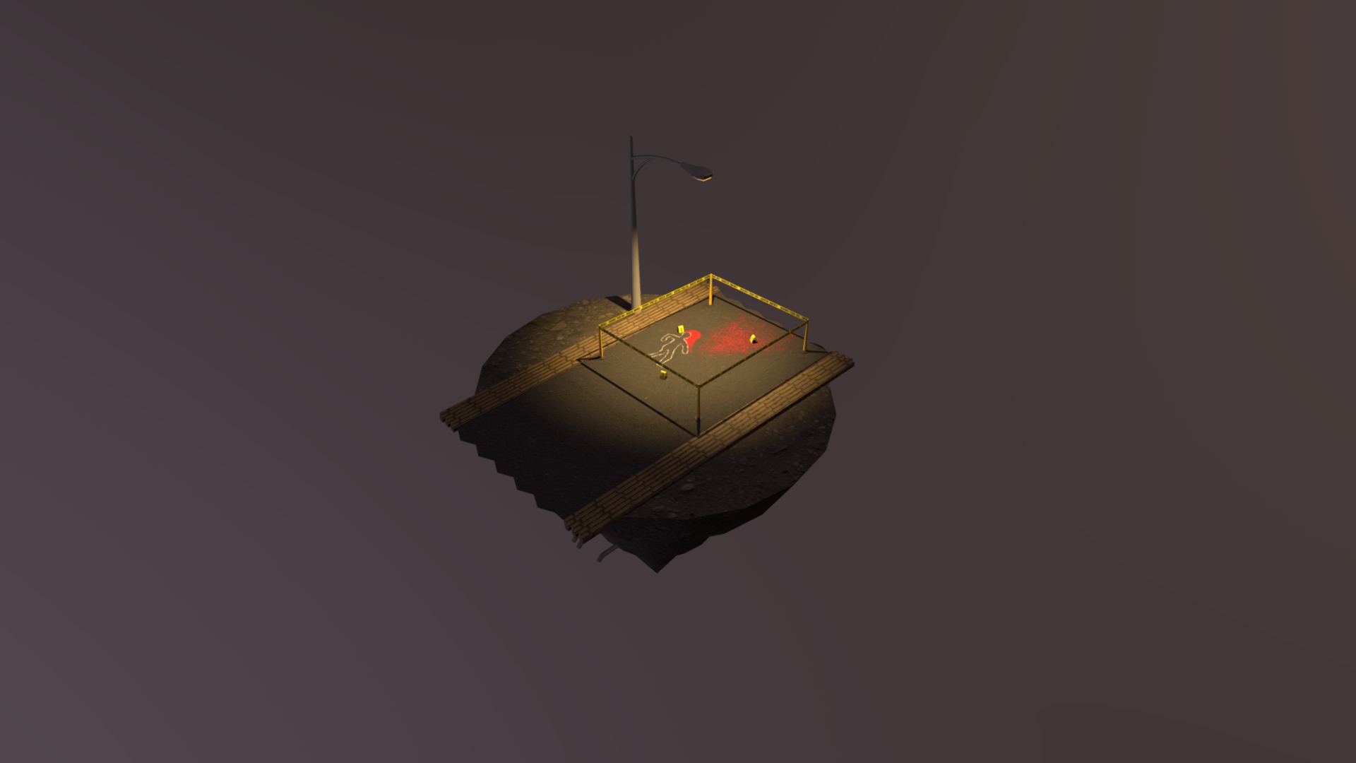 Crime Scene - 3D model by krparadis [f4799cd] - Sketchfab
