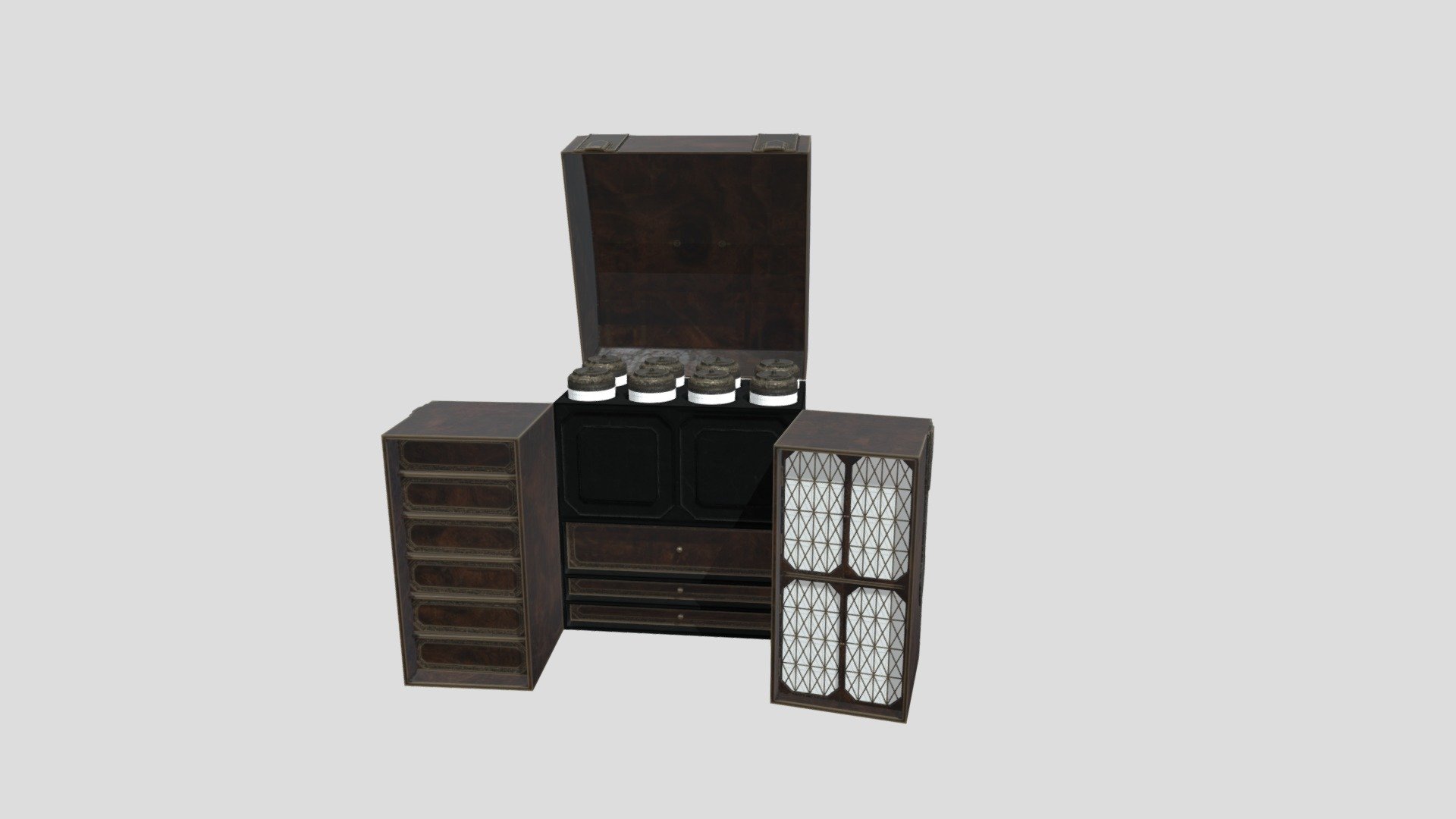 Chest With Door Sections - Download Free 3D model by A9908244 [f479da7 ...