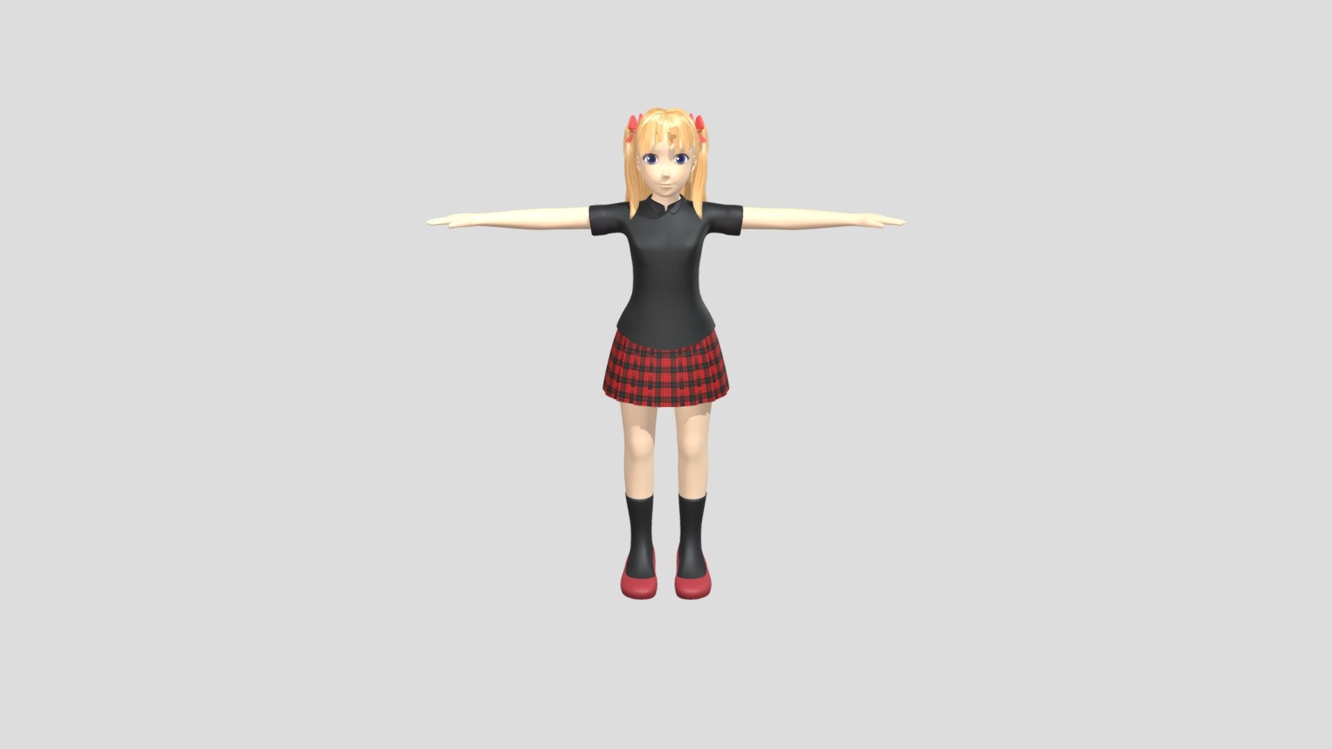 Sara Tween Girl - Download Free 3D model by MAJJ [f47a6a6] - Sketchfab